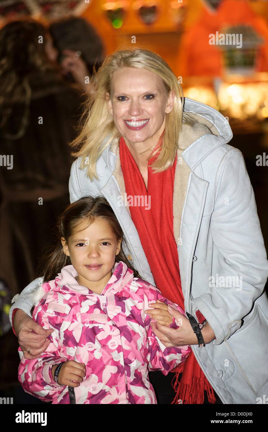 Anneka Rice attends the opening night of Hyde Park Winter Wonderland ...