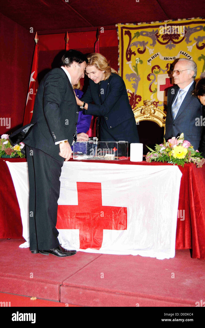 Princess Cristina Red Cross charity fund raising event in Madrid Madrid ...