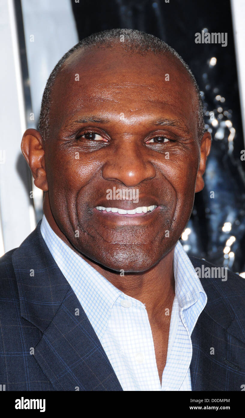 Harry Carson NYC movie premiere of 'For Colored Girls' at the Ziegfeld ...