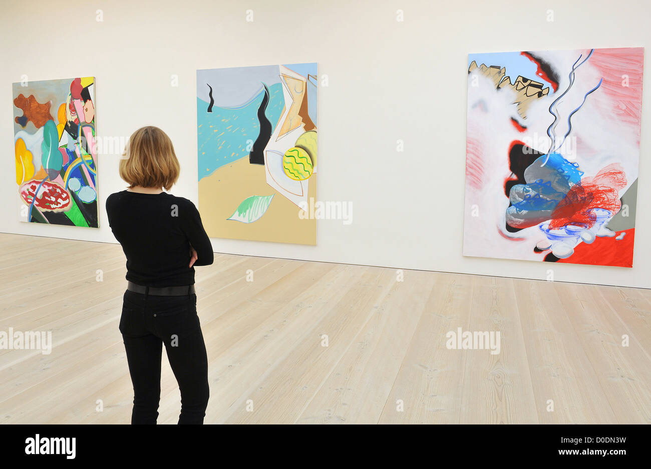 Works by Nicholas Hatfull Newspeak: British Art Now II press view held ...