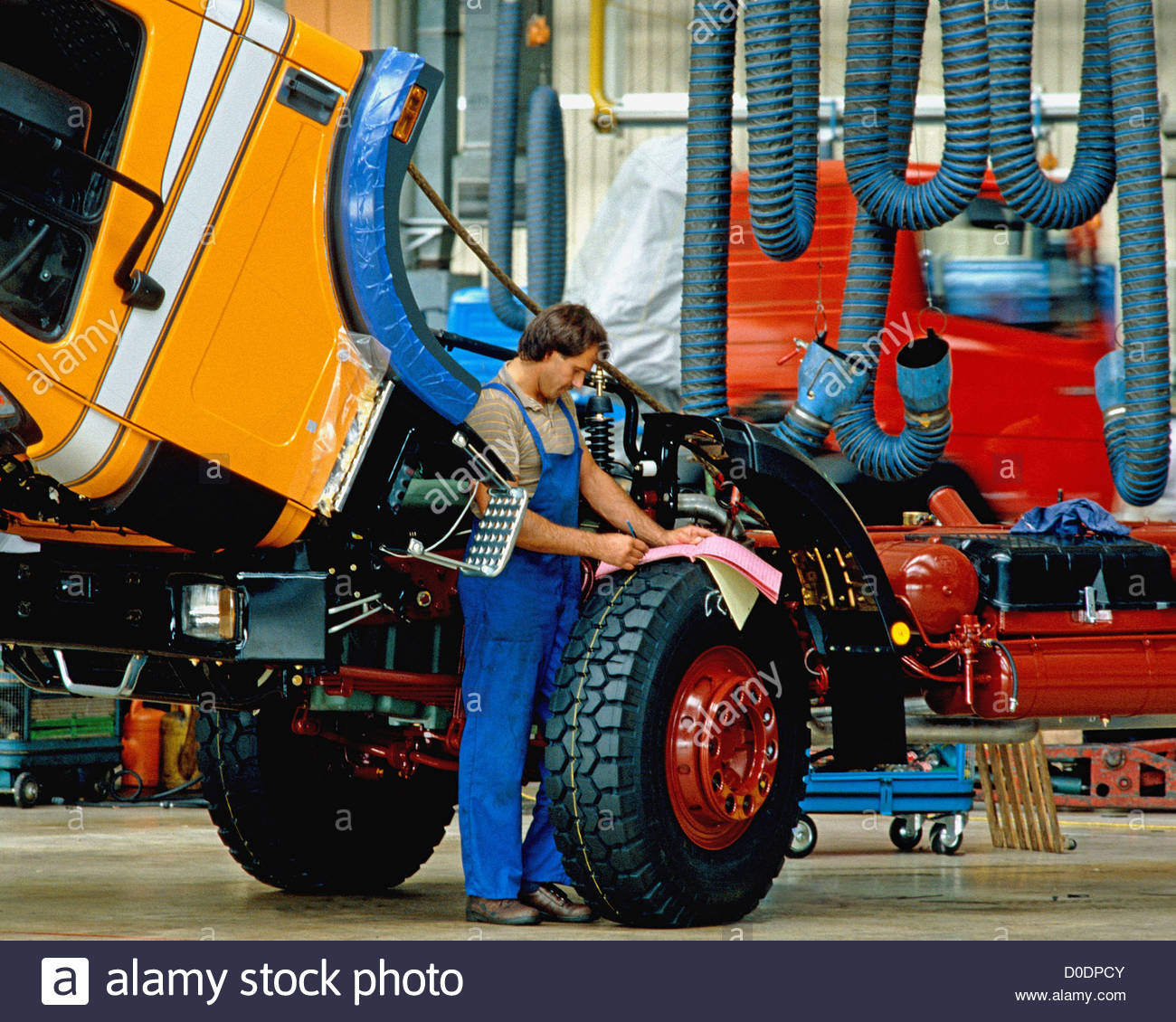 Final Assembly Production Line Inspection High Resolution Stock ...