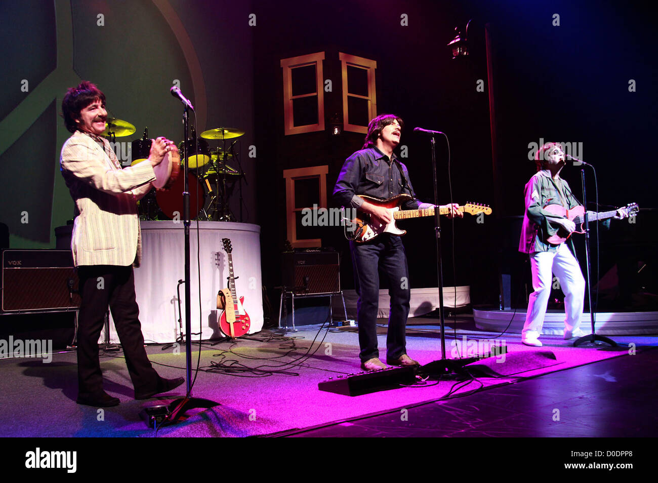 Ralph Castelli as Ringo Starr, Joe Bithorn as George Harrison and Steve ...