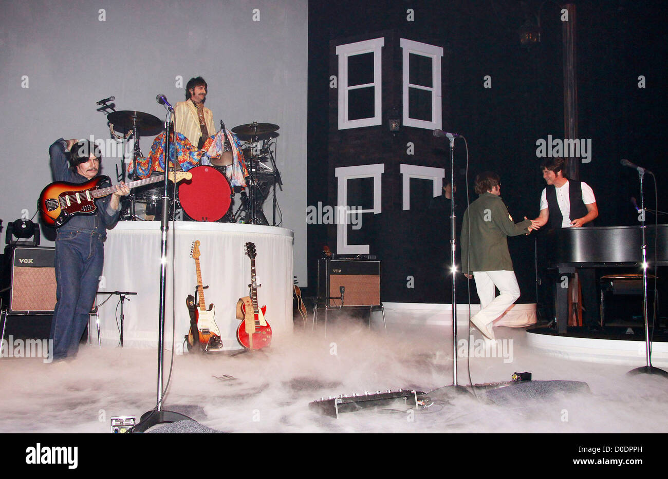 Joe Bithorn as George Harrison, Ralph Castelli as Ringo Starr, Steve ...