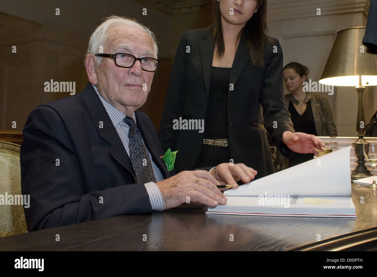 Pierre Cardin Prosper & Martine Assouline host the US Launch of "Pierre ...