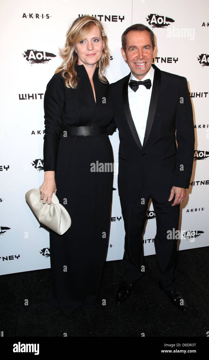 Justine Koons and Jeff Koons 2010 Whitney Gala and Studio Party at The ...