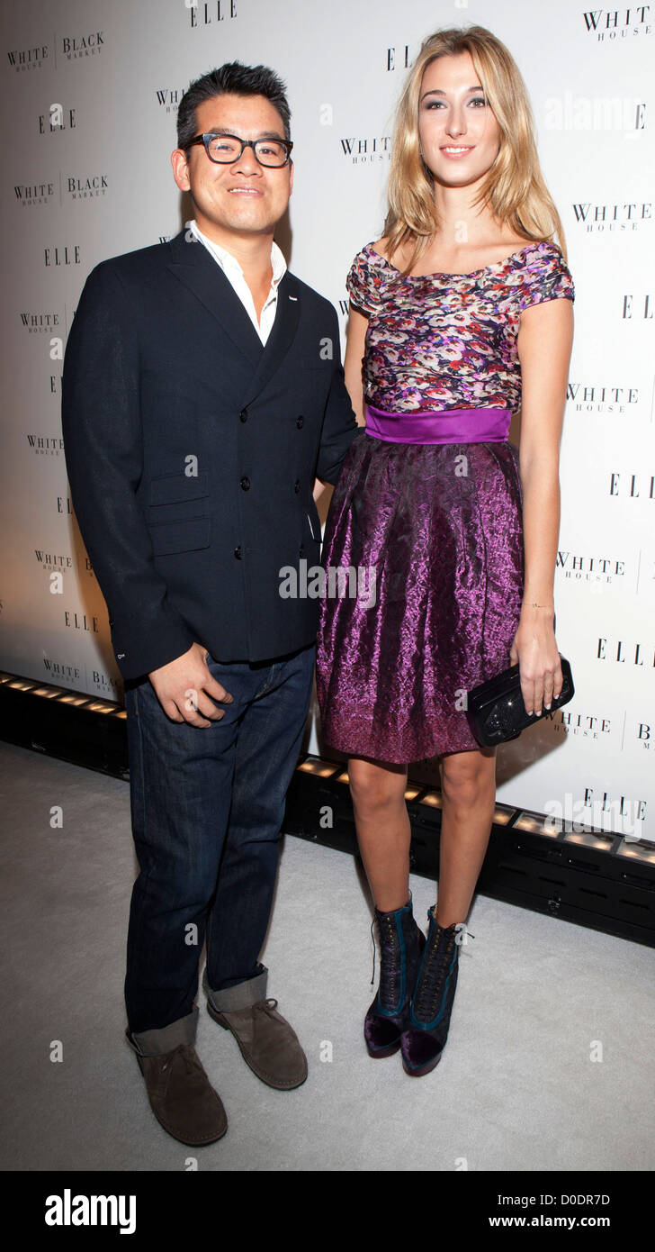 Peter Som and Lauren Remington Platt 25th anniversary of ELLE and the ...