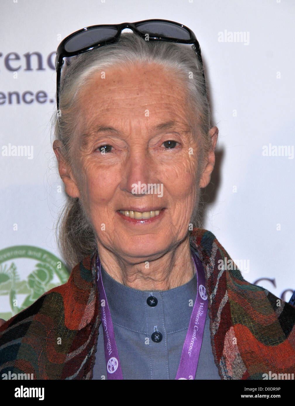Jane Goodall at the 2010 Women's Conference held at the Long Beach ...