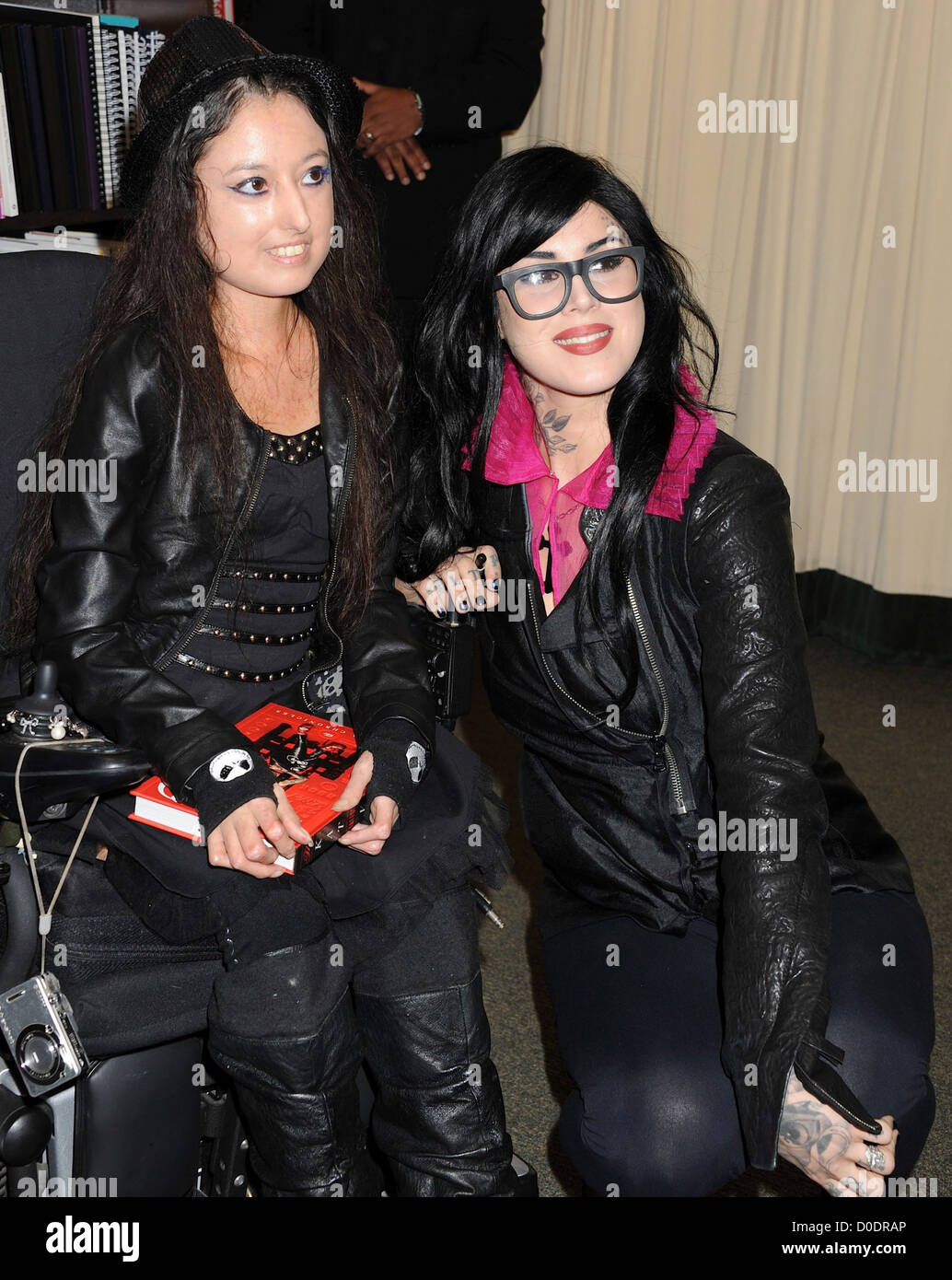 Television personality/tatoo artist Kat Von D promotes her new book ...