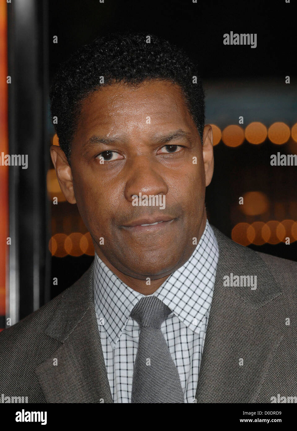 Denzel Washington Los Angeles Premiere Of 'Unstoppable' held at Regency ...