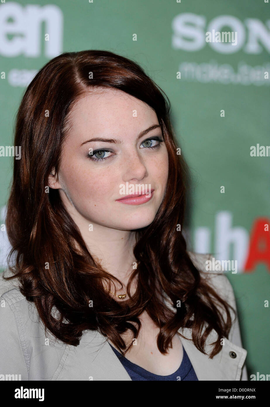 Emma Stone 'Easy A' (Einfach zu haben) Photocall held at the Hotel ...