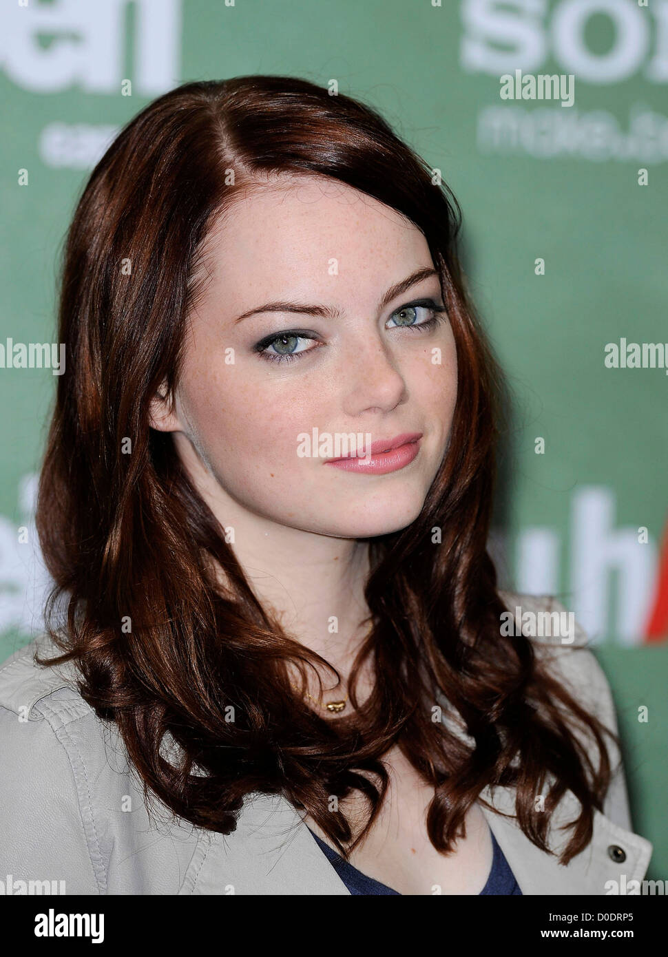 Emma Stone 'Easy A' (Einfach zu haben) Photocall held at the Hotel ...
