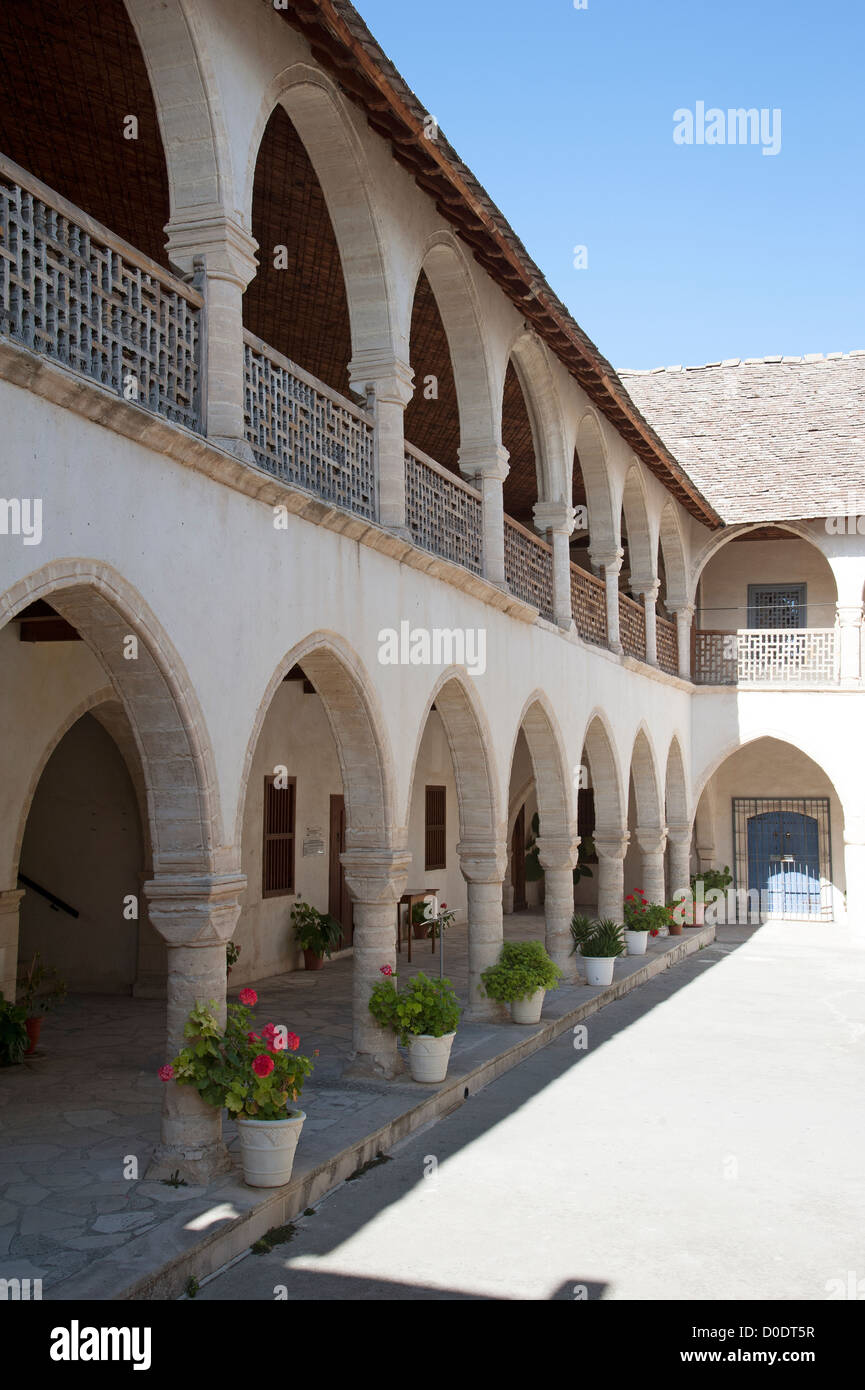 Timiou Stavrou Monastery at Omodos Cyprus Stock Photo - Alamy