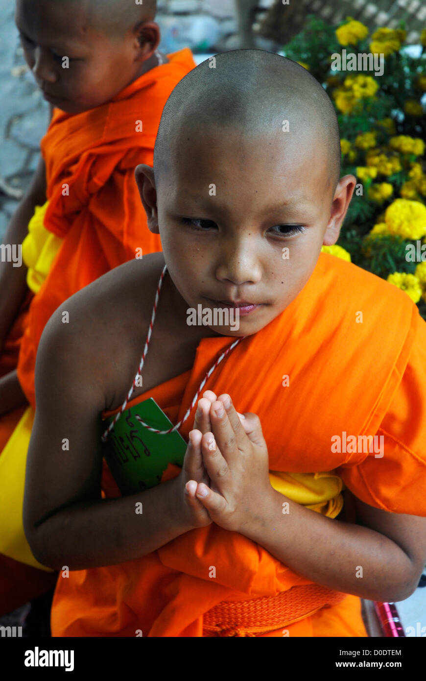 Monk kids hi-res stock photography and images - Alamy