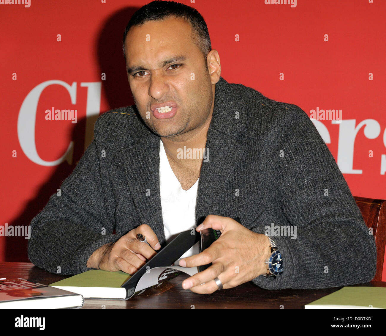 Russell Peters at his autograph session at Chapters Festival Hall ...
