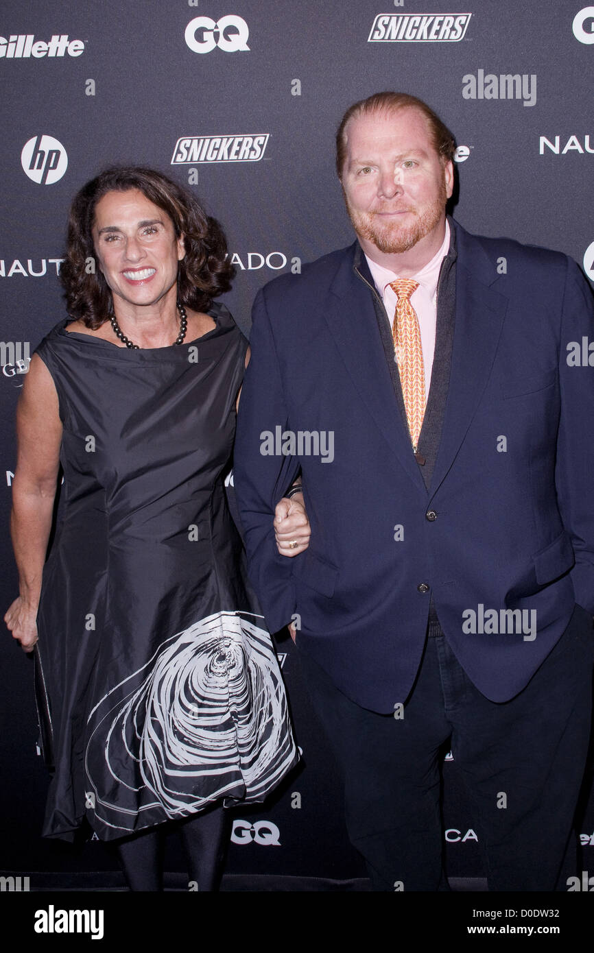 Susi Cahn and Mario Batali GQ's The Gentlemen's Ball at The Edison ...