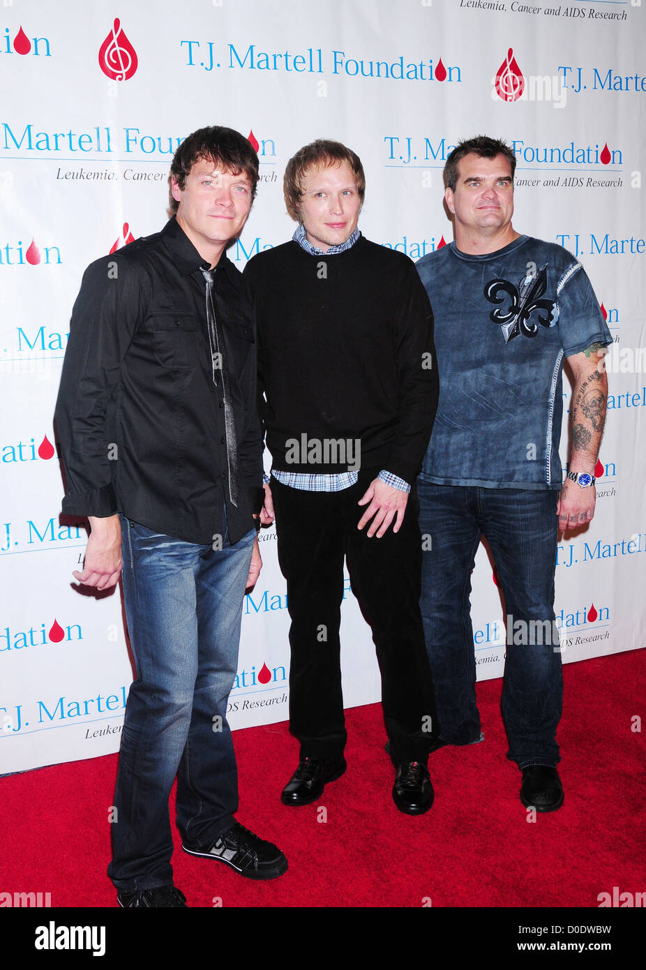 Matt Roberts, Todd Harrell and Chris Henderson of 3 Doors Down TJ ...