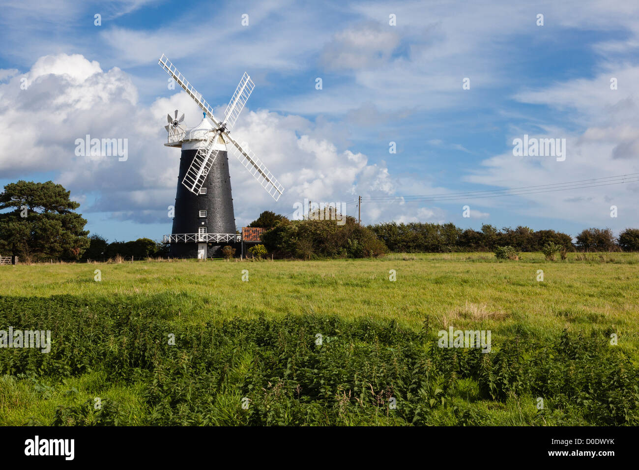 Windmill burnham overy staithe hi-res stock photography and images - Alamy