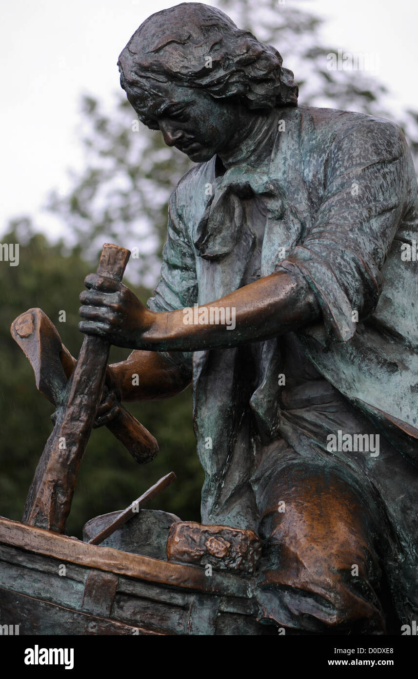 Peter the Great, Pyotr Alexeyevich Romanov, Tsar of Russia working as a ...