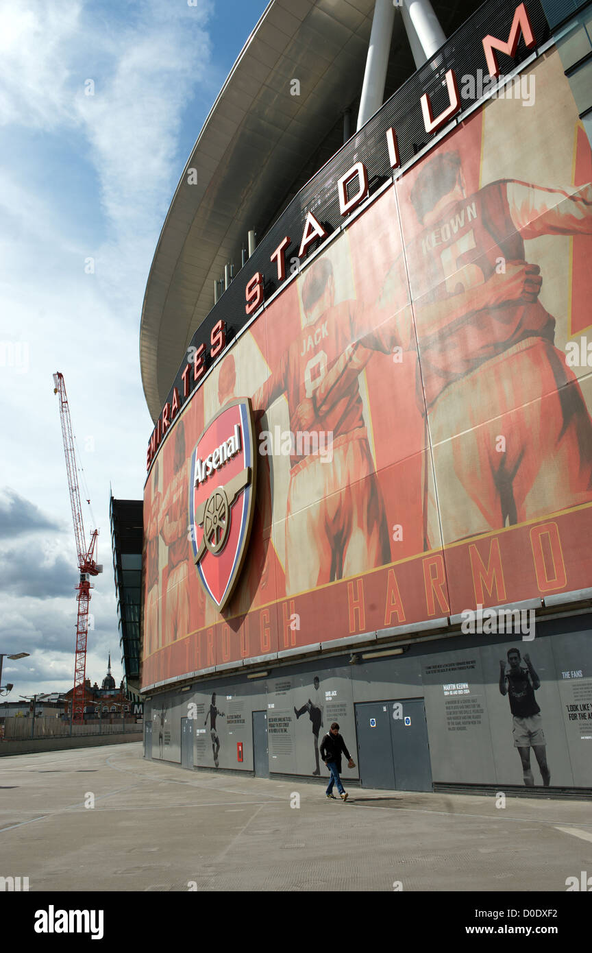 The Emirates Stadium, Islington, north London, England, UK Stock Photo ...