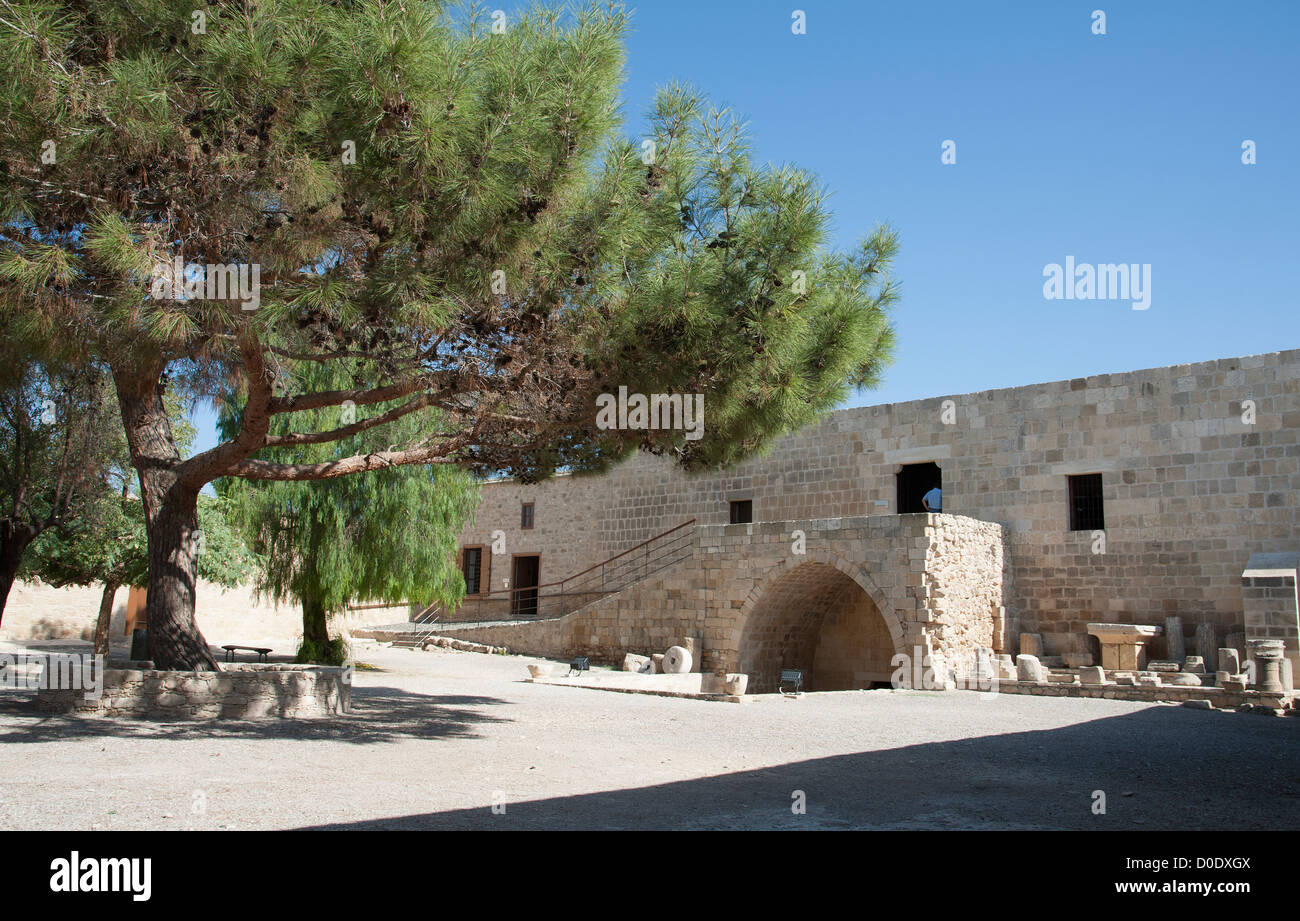 Palaipafos Museum at the Sanctuary of Aphrodite in Kouklia village east ...