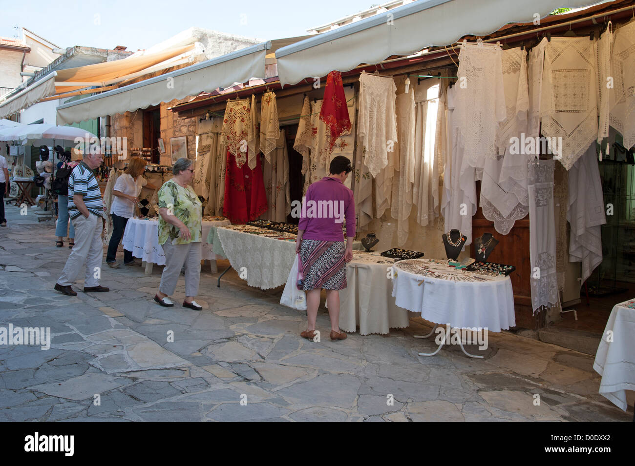Omodos wine and lace producing town on the southern slopes of the ...