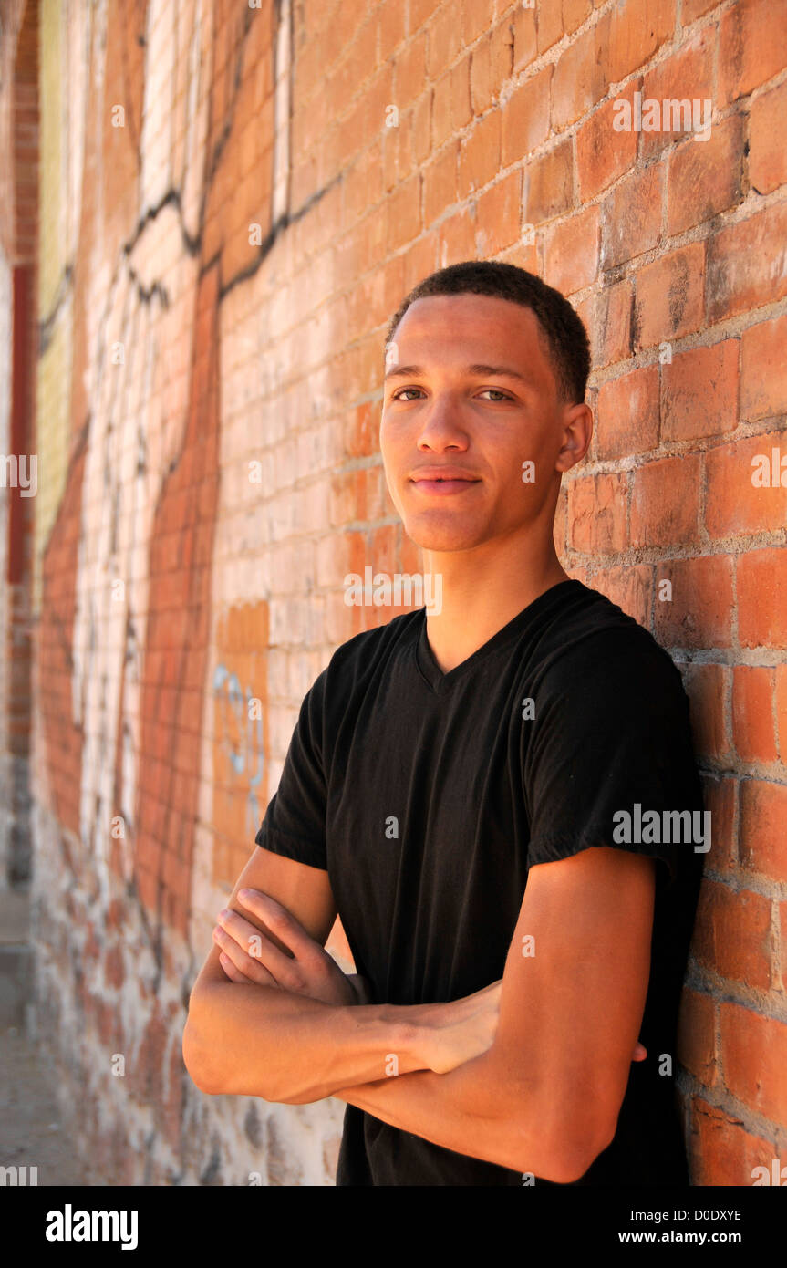 A 17-year-old high school senior who will graduate next May Stock Photo ...