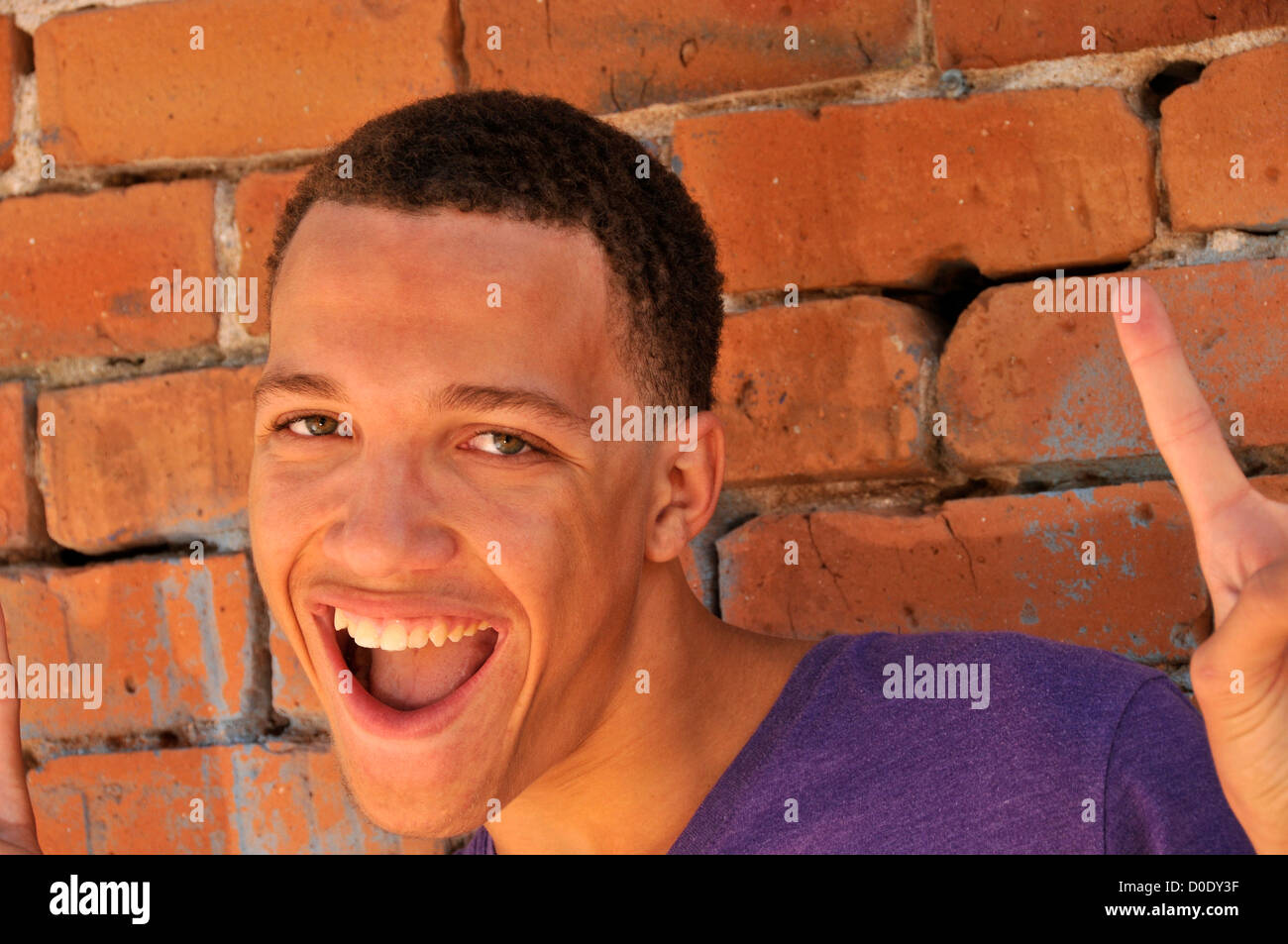 A 17-year-old high school senior who will graduate next May Stock Photo ...