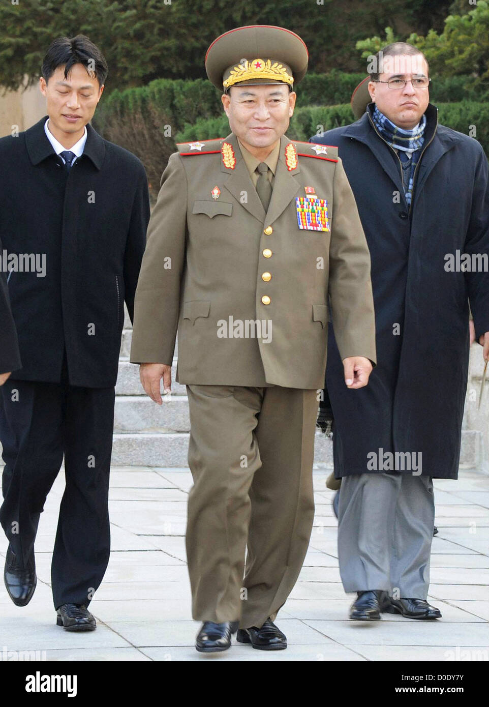 Ri Yong Ho, Chief of the General Staff of the Korean People's Army at ...