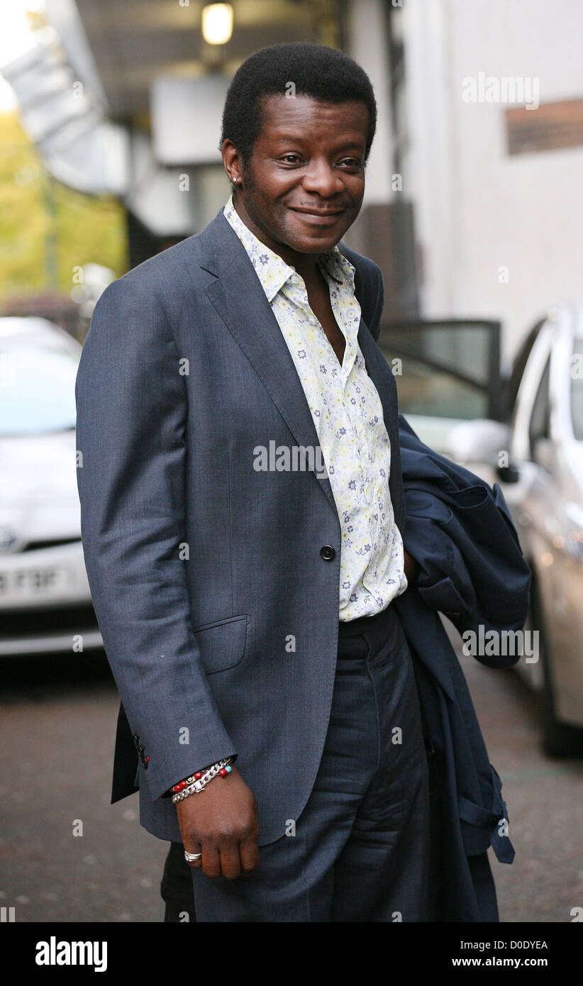 Stephen K. Amos outside the ITV studios London, England - 28.10.10 ...