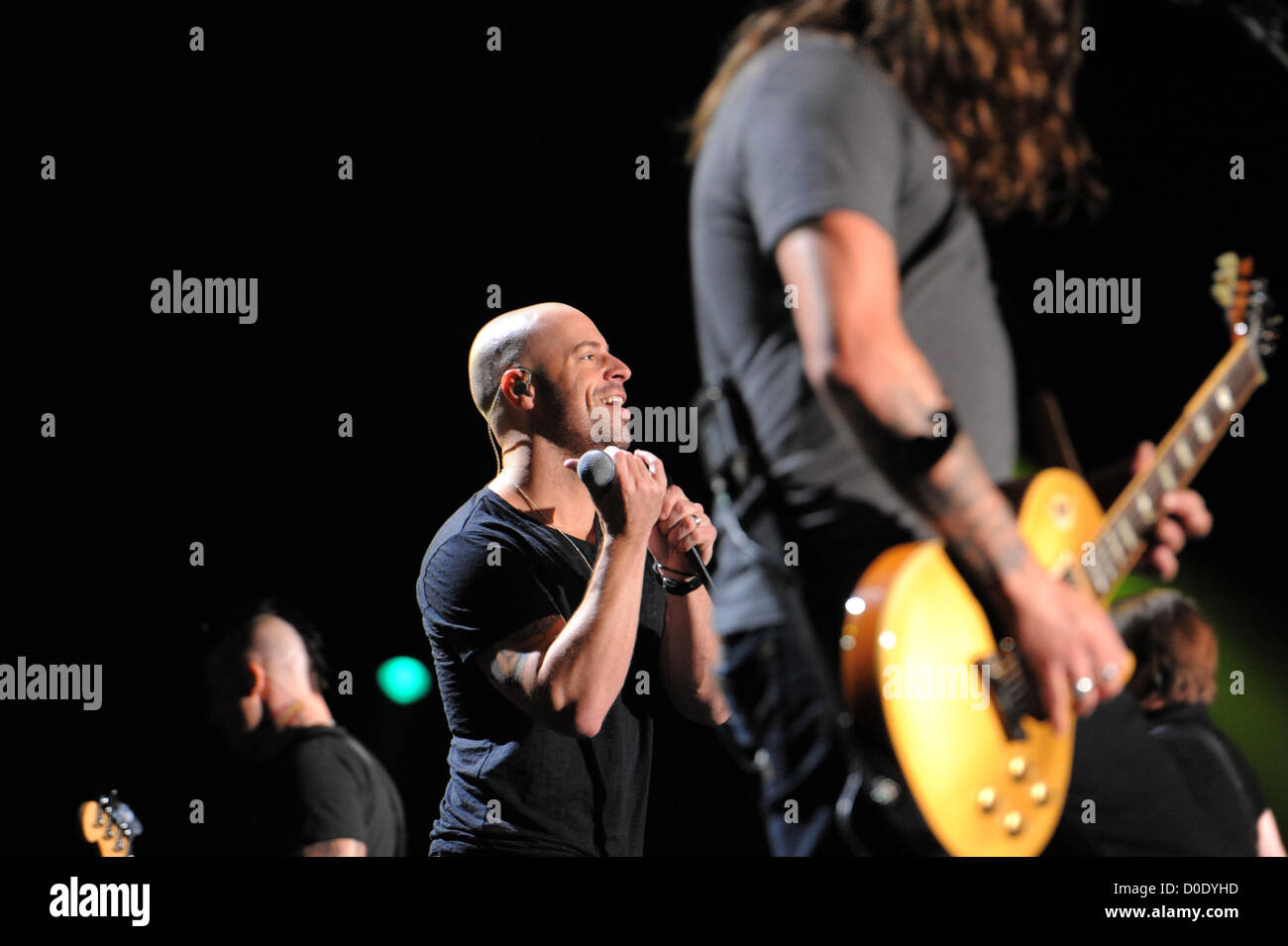 Daughtry performed at the Grand Arena on the th of October to thousands ...