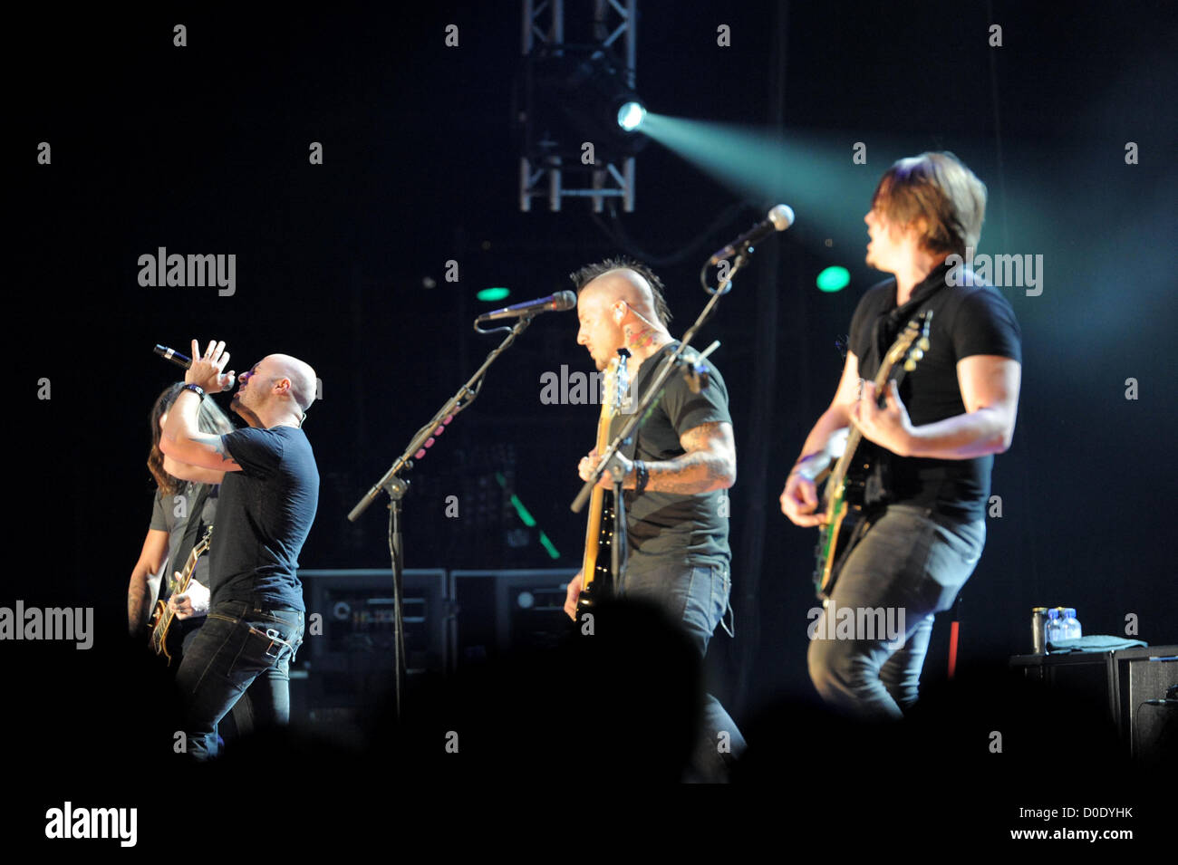 Daughtry performed at the Grand Arena on the 27th of October to ...