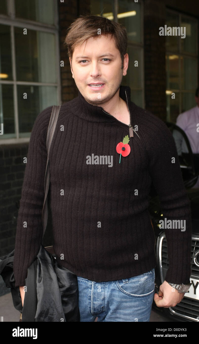 Brian Dowling outside the ITV Studios London, England - 28.10.10 Stock ...