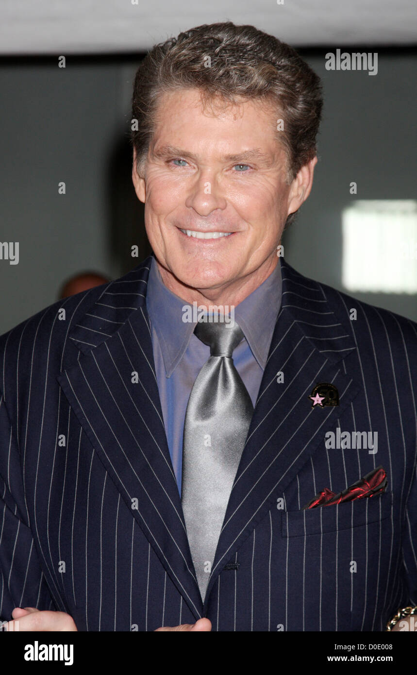 David Hasselhoff The 50th anniversary Birthday bash for the Hollywood ...