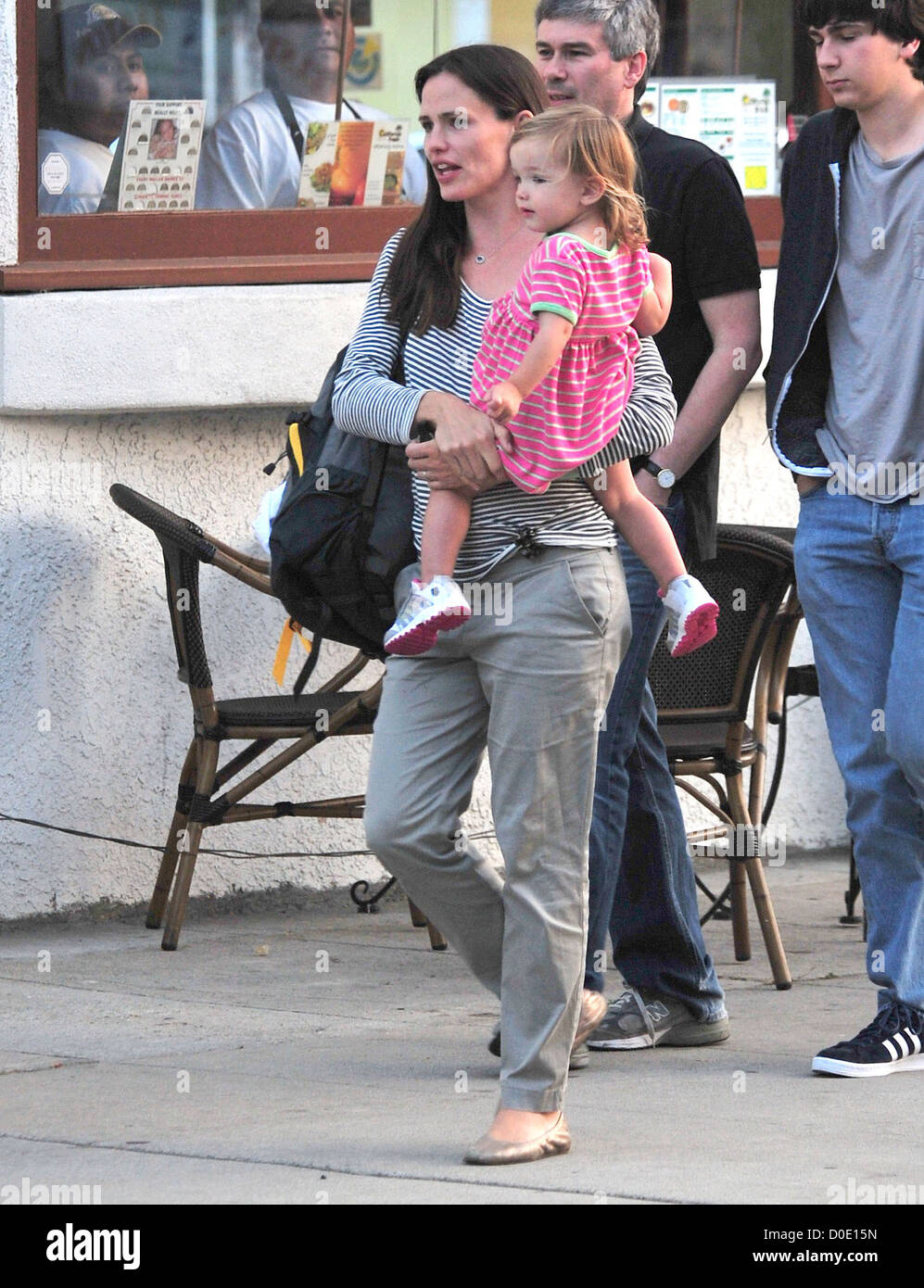 Jennifer Garner out and about with her daughter Seraphina Rose ...