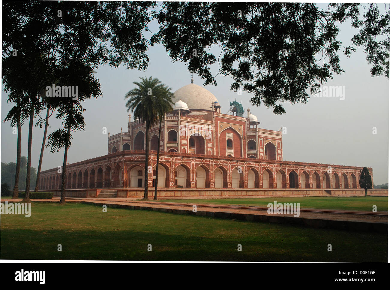 humayun tomb or humayun's tomb in delhi,india. this octaganal mughal ...