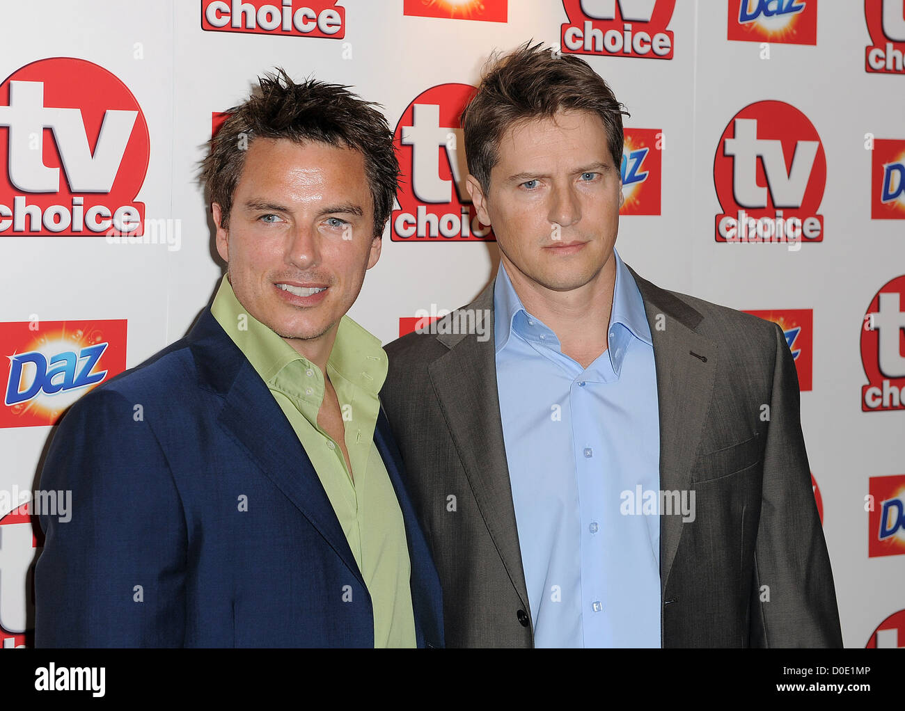 John Barrowman (left), TV Choice Awards 2010 at The Dorchester ...