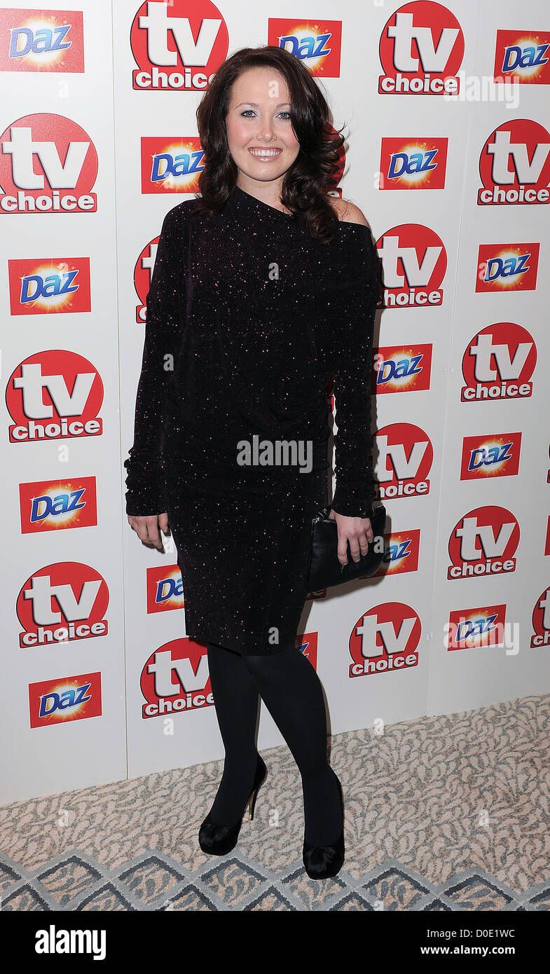 Rebecca Atkinson, TV Choice Awards 2010 at The Dorchester - Arrivals ...