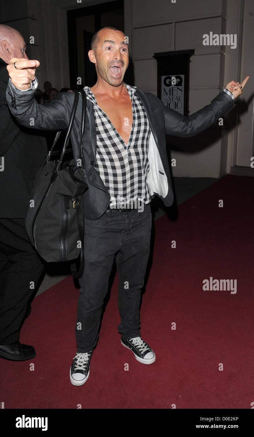 Louis Spence turned up at the GQ Man of the Year Awards, held at the ...