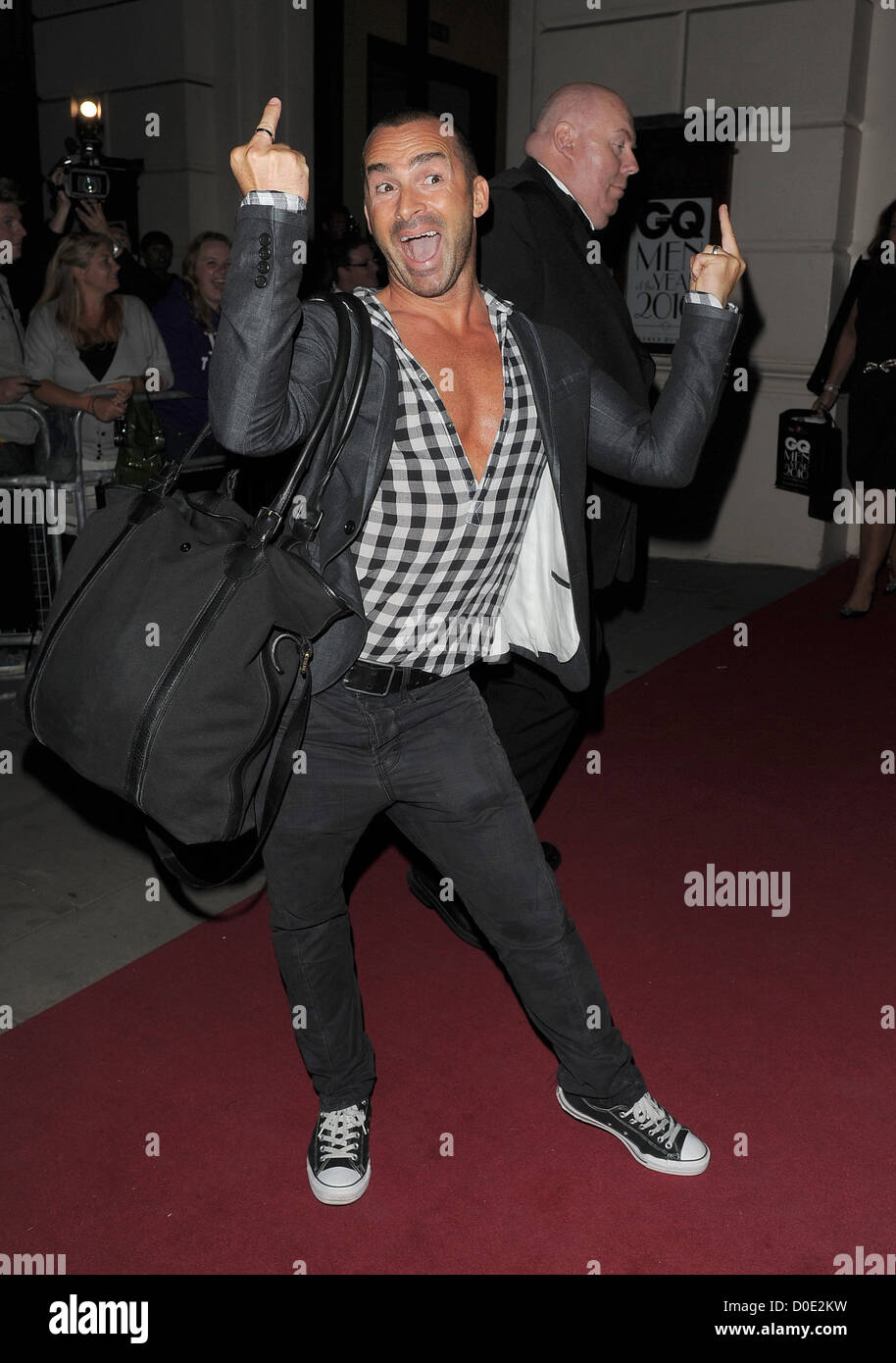 Louis Spence turned up at the GQ Man of the Year Awards, held at the ...