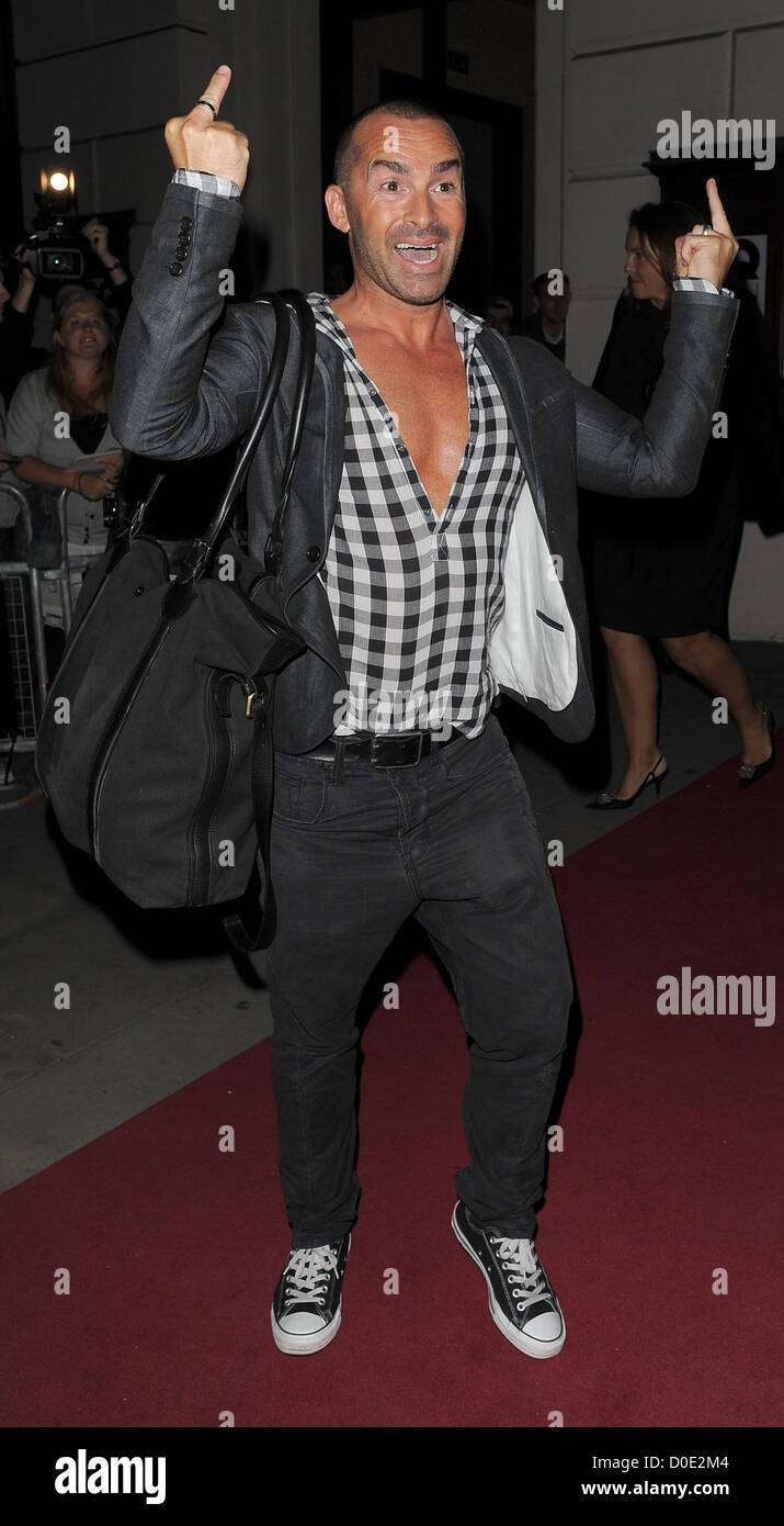 Louis Spence turned up at the GQ Man of the Year Awards, held at the ...
