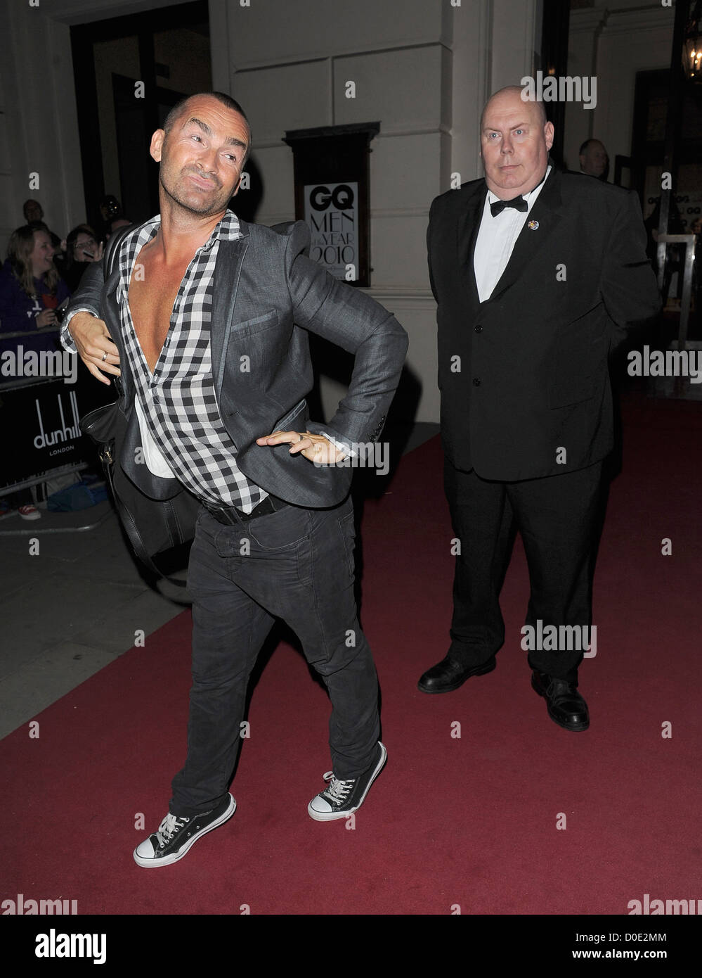Louis Spence turned up at the GQ Man of the Year Awards held at the ...