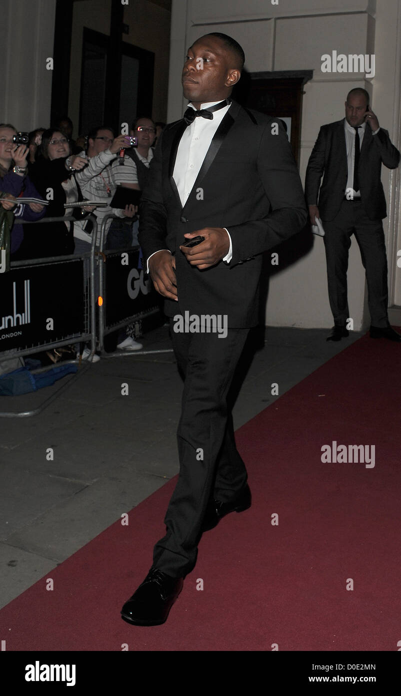 Dizzee Rascal leaving the GQ Man of the Year Awards, held at the Royal ...
