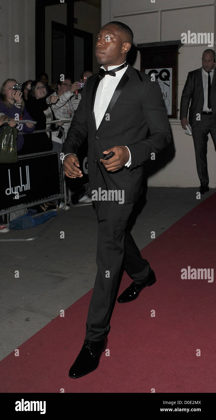 Dizzee Rascal leaving the GQ Man of the Year Awards, held at the Royal ...