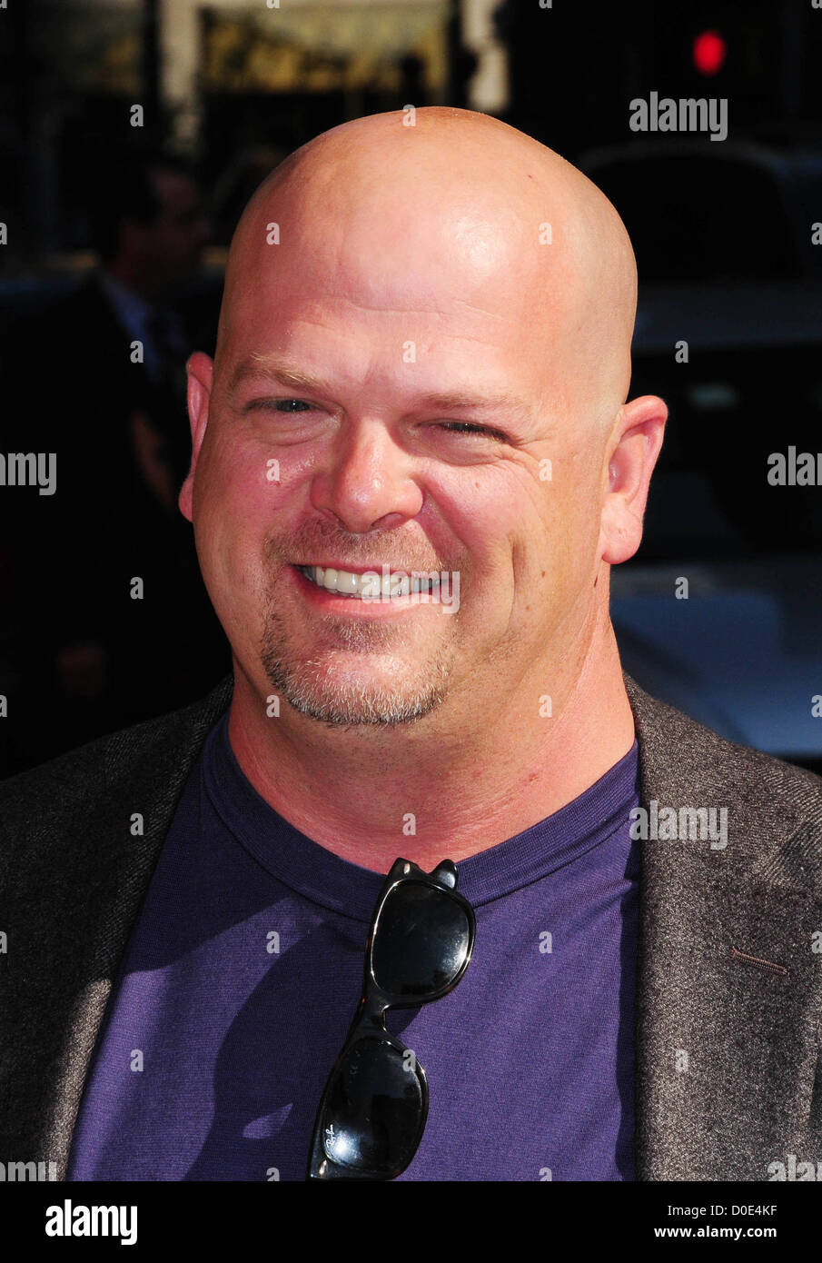Rick Harrison outside The Ed Sullivan Theater for 'The Late Show with ...