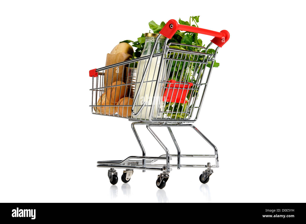 Shopping cart full of wine hi-res stock photography and images - Alamy