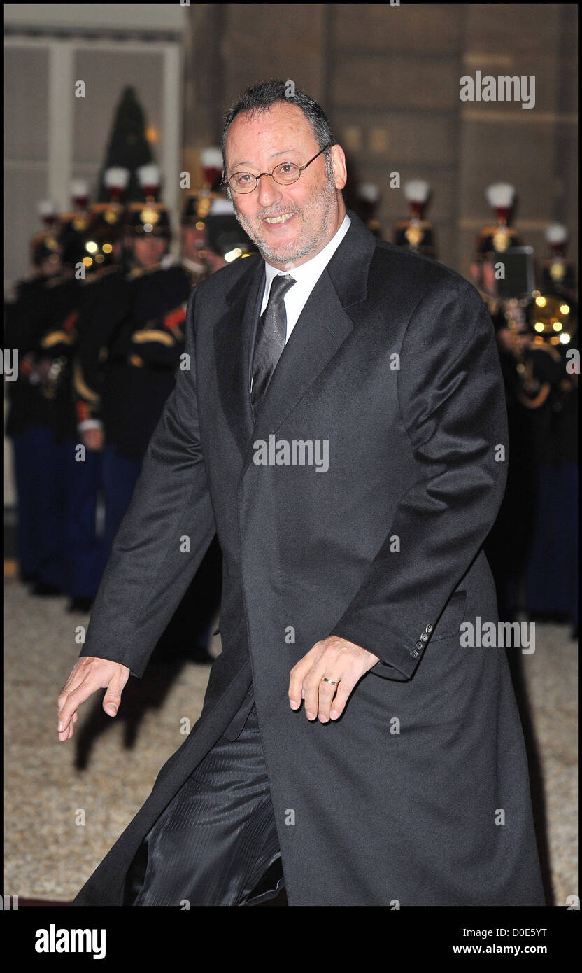 French actor Jean Re arrives for a state dinner held for the Chinese ...