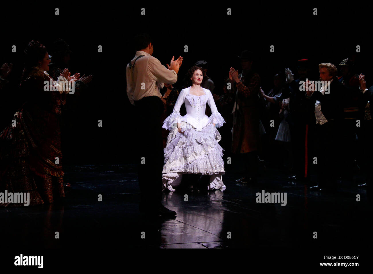 Sara Jean Ford first performance back as Christine in the Broadway ...