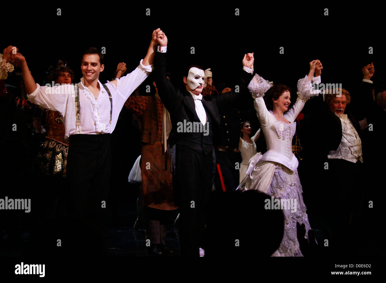 Ryan Silverman, Hugh Panaro, Sara Jean Ford and cast Hugh Panaro and ...