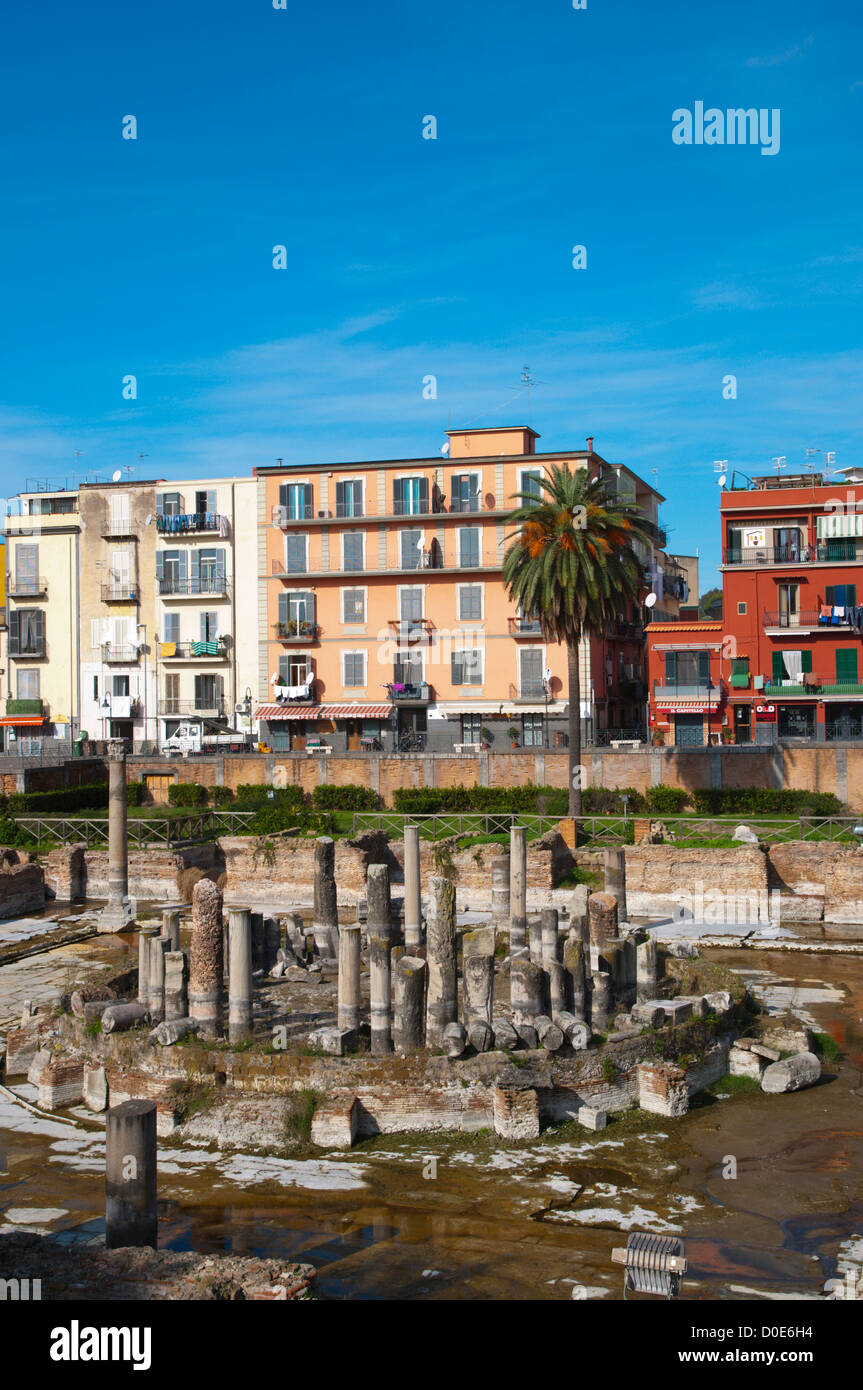 Tempio di Serapide a Roman era Macellum the market place central ...