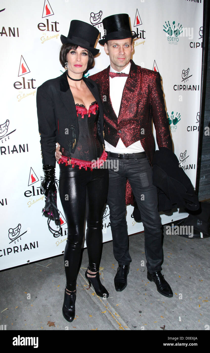 Frederique van der Wal and Nicholas Klein Cipriani Downtown Halloween ...